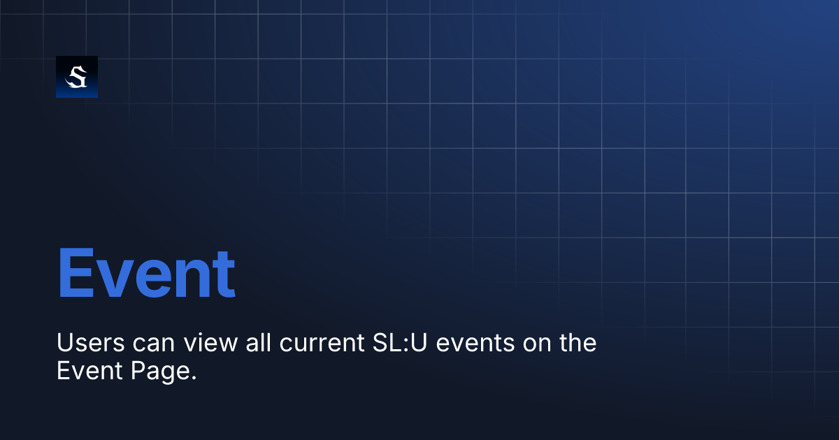 Event | Solo Leveling : Unlimited